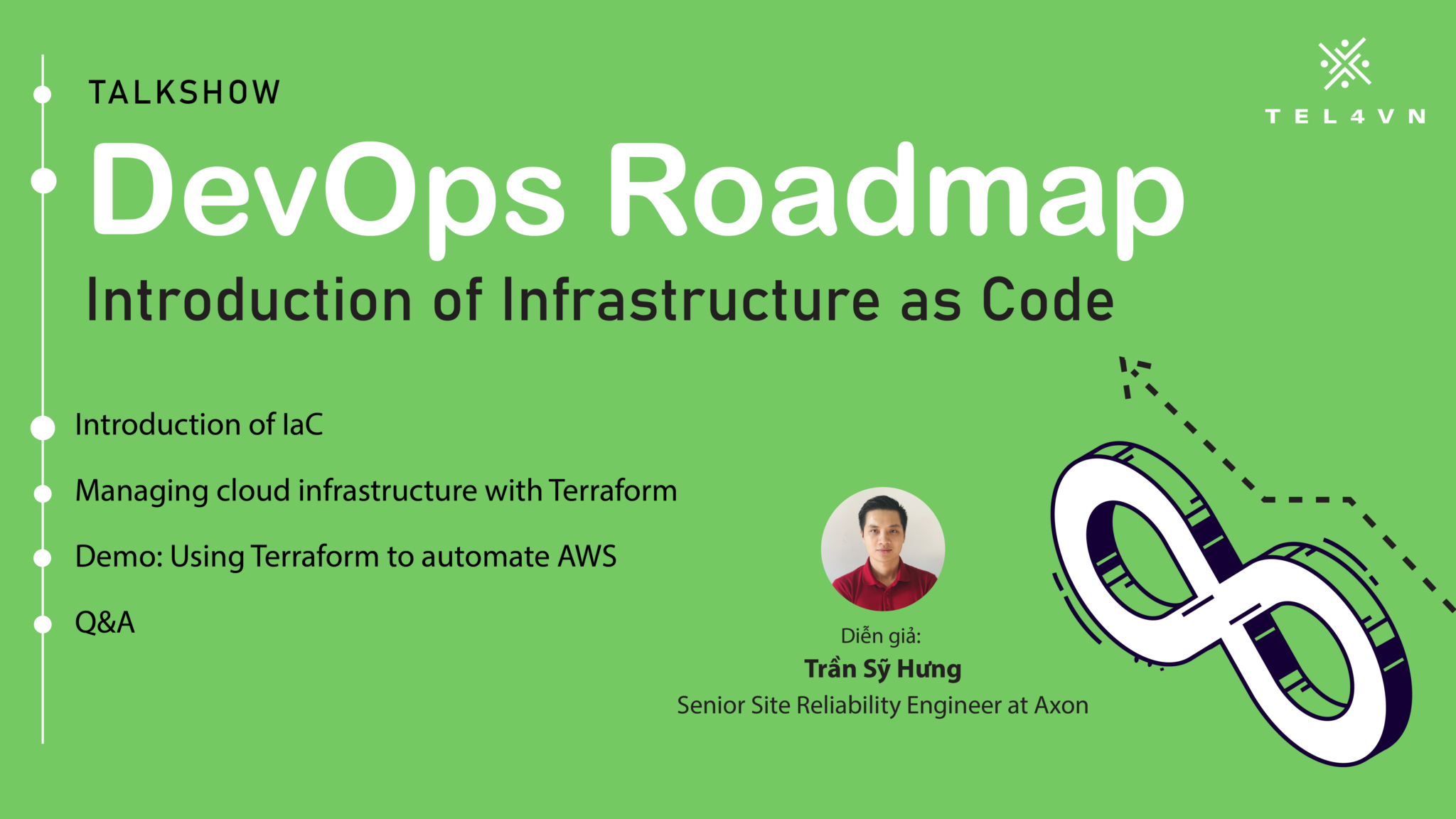 TALKSHOW: DEVOPS ROADMAP - INTRODUCTION OF INFRASTRUCTURE AS CODE - TEL4VN